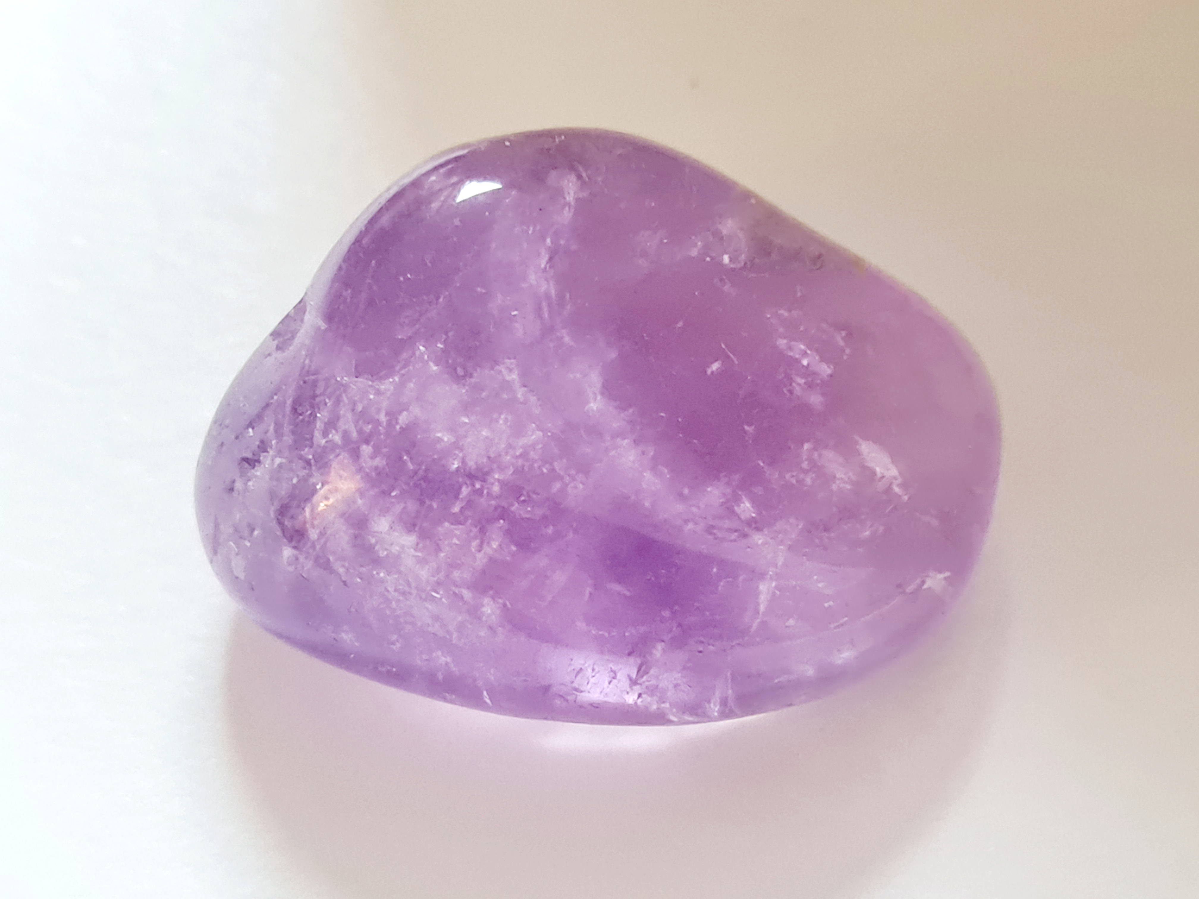 Pierre naturelle améthyste roulée (pierres naturelles de améthyste ...